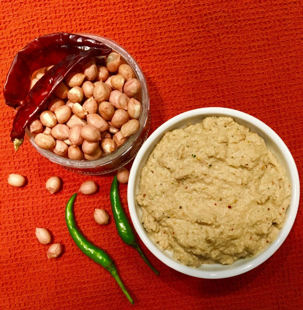 Peanut Tamarind Chutney - Heartycooksroom