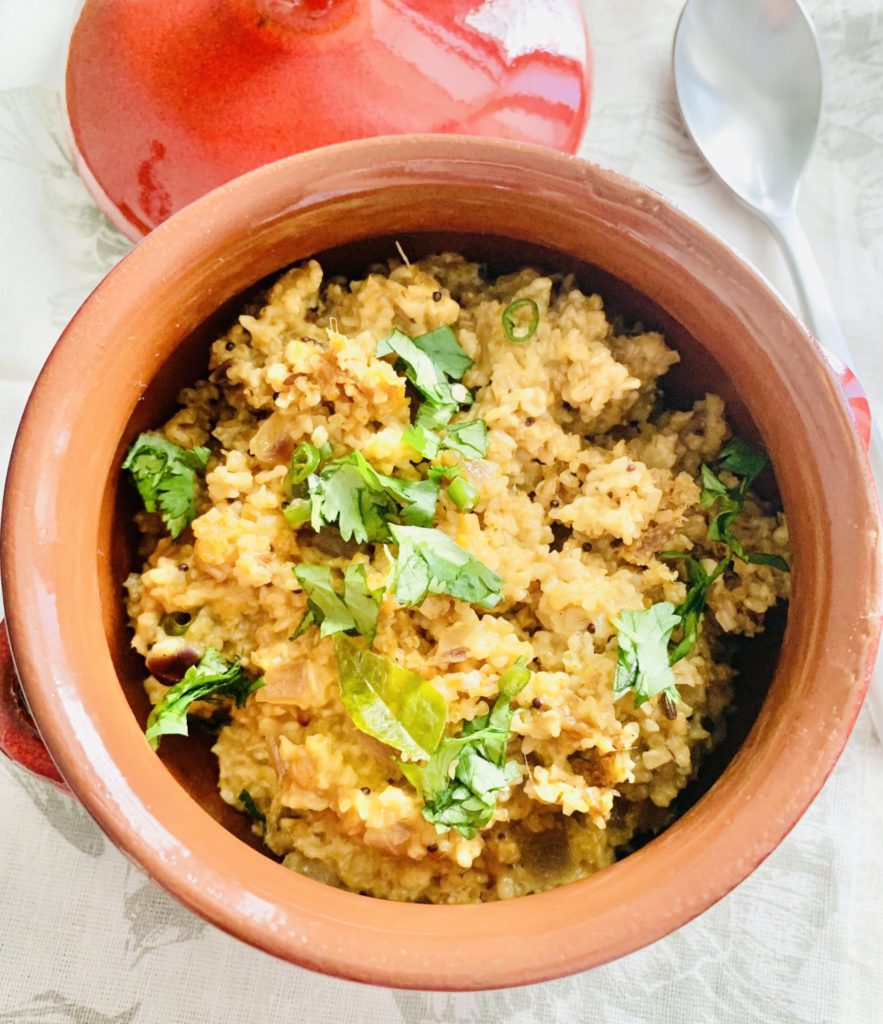 Savory Indian-Style Oats - Heartycooksroom