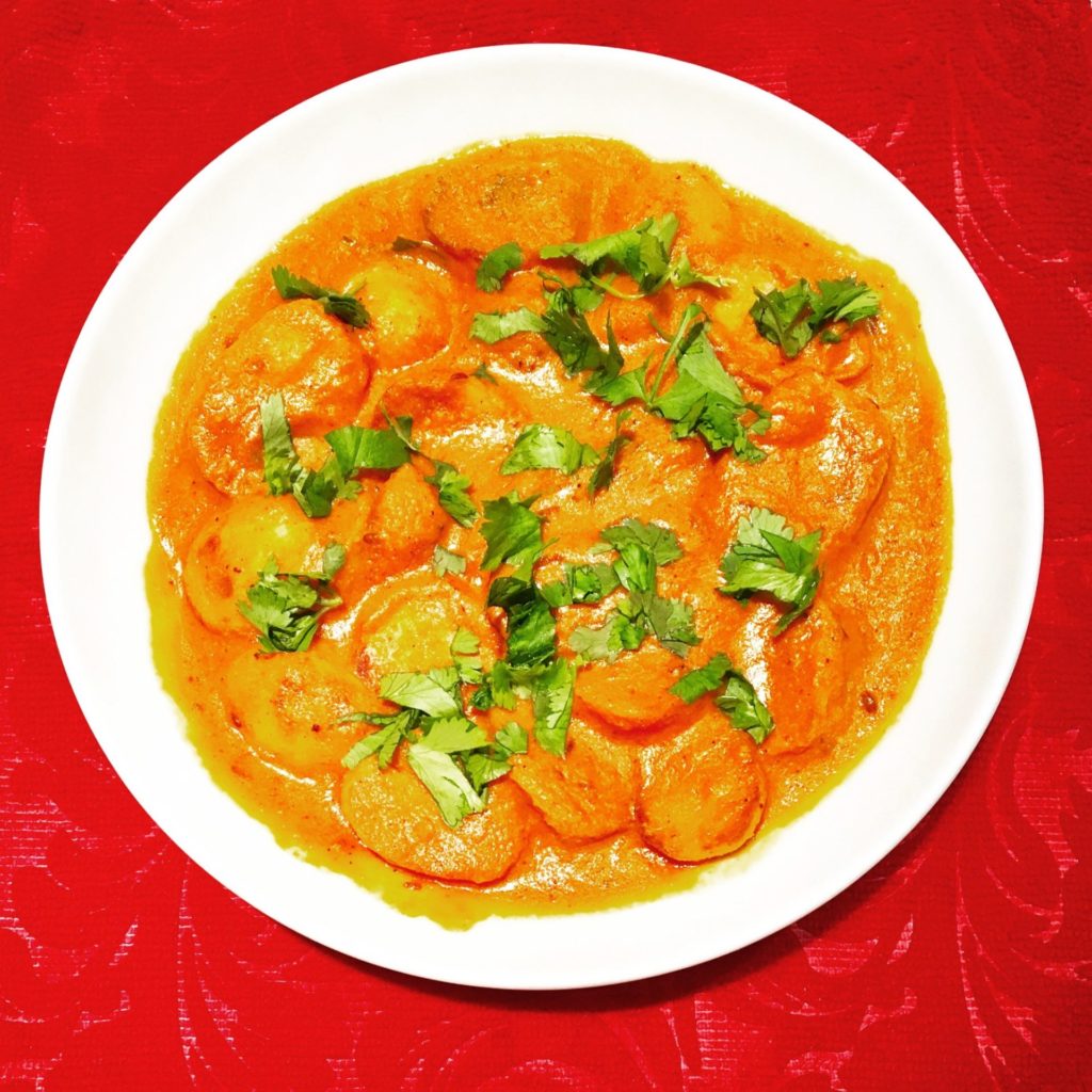 Punjabi Dum Aloo - Heartycooksroom